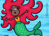 Mermaid Tail Drawing Easy Cute Instructions Drawings Of