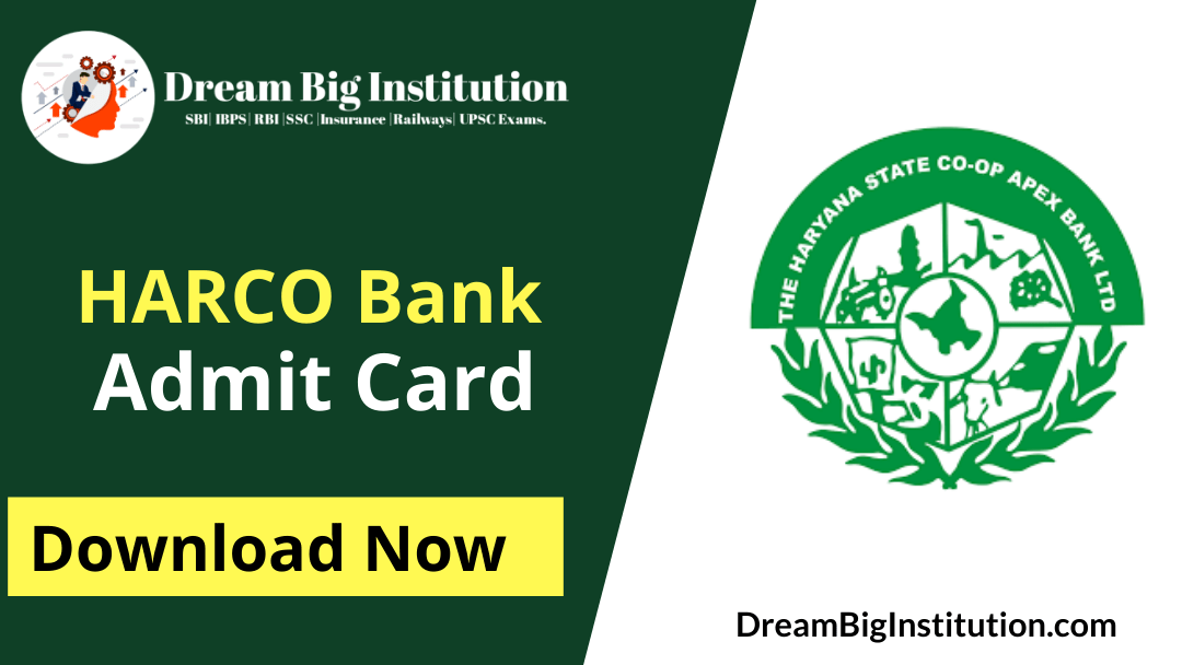 HARCO Bank Admit Card 2019 Released: Get Direct Link to Download
