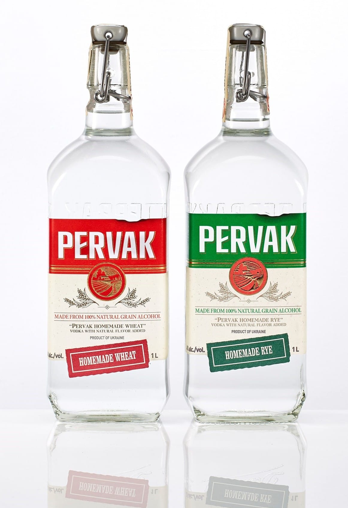 Review: Pervak Vodka Homemade Rye and Homemade Wheat - Drinkhacker