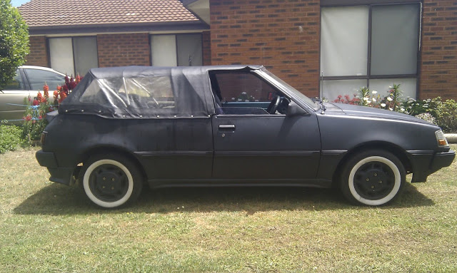 1987 Mitsubishi Colt convertable project
