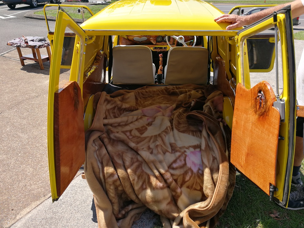 One happy yellow panel van - DRIVE ANOTHER DAY
