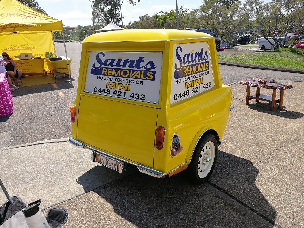One happy yellow panel van - DRIVE ANOTHER DAY