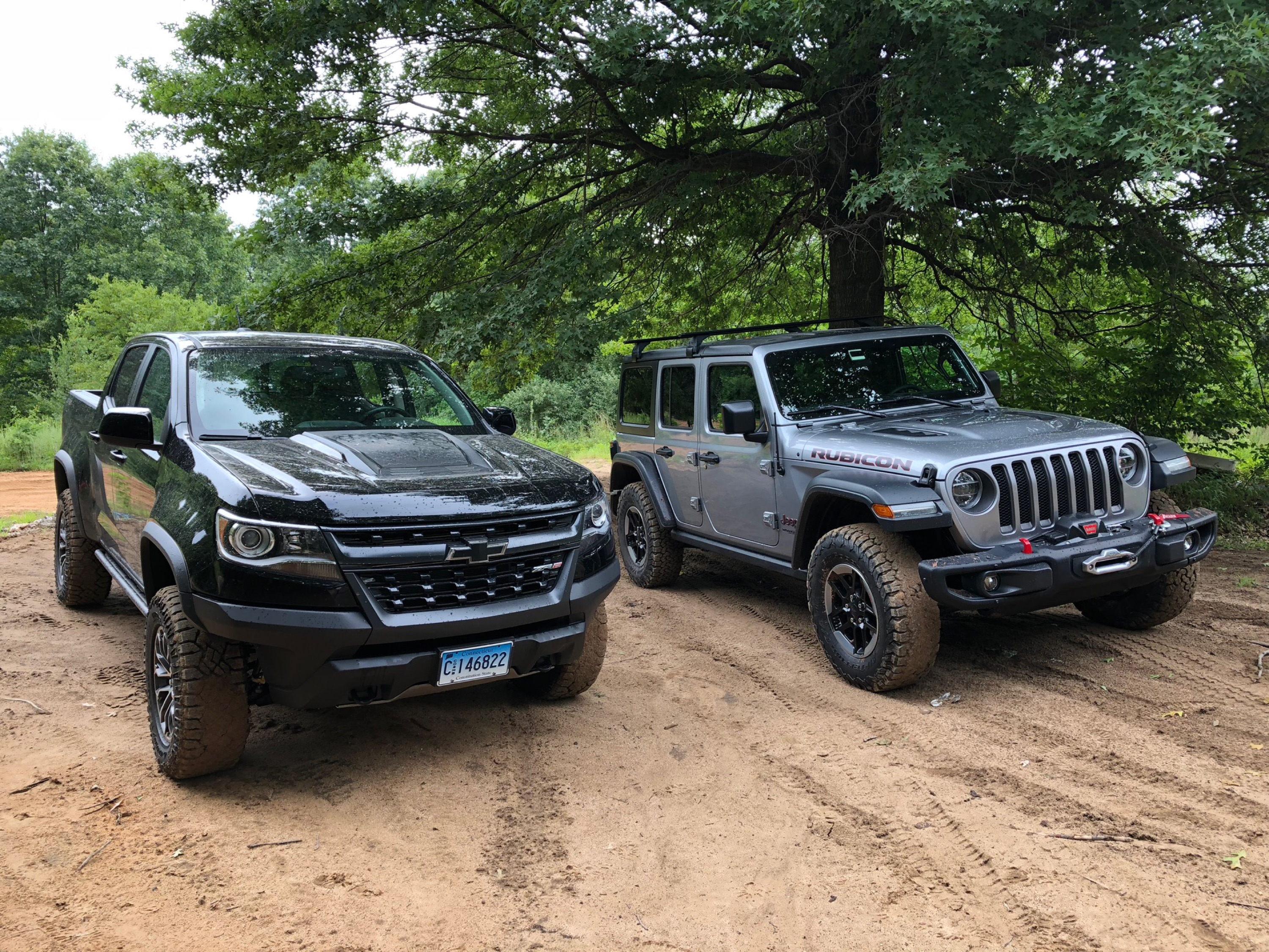 CT Wheeling Jeep JL Rubicon Chevrolet Colorado ZR2 Off Road (Video ...