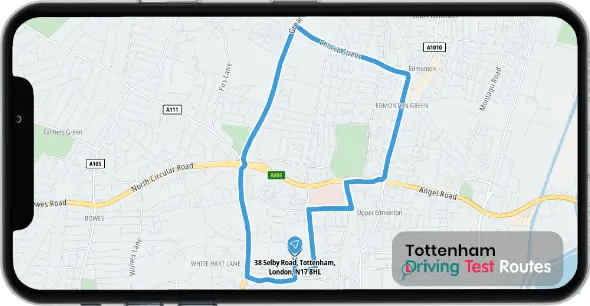 Tottenham Driving Test Routes - DRIVING TEST ROUTES UK