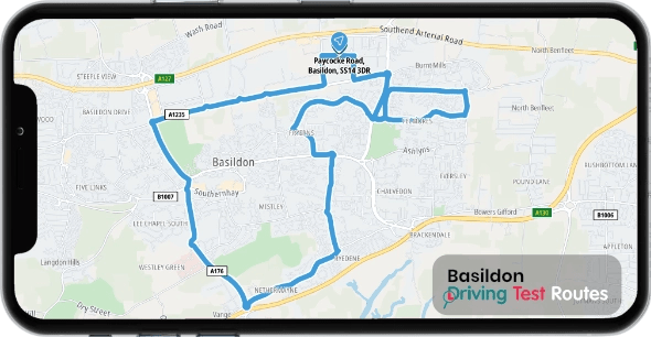 Basildon Driving Test Routes - DRIVING TEST ROUTES UK