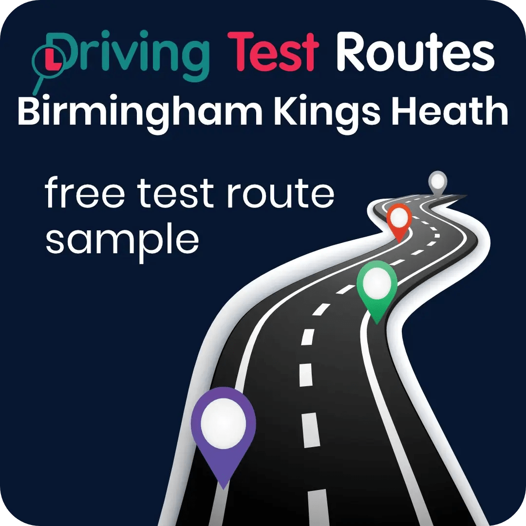 Birmingham Kings Heath Driving Test Routes 2026 - Free Sample