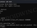 Adb Shell Operation Not Allowed Java Lang Securityexception Fixed