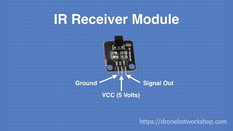 Using Ir Remote Controls With Arduino Dronebot Workshop