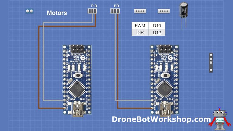 Build a Real Robot - Part 9 - Motor Controller 2 | DroneBot Workshop