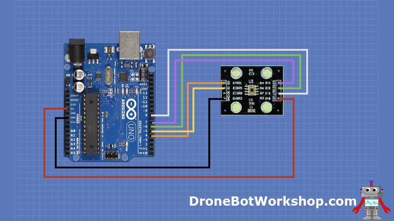 Arduino Color Sensing - TCS230 & ISL29125