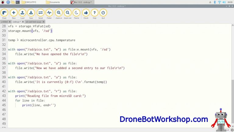 CircuitPython with Raspberry Pi Pico - Getting Started