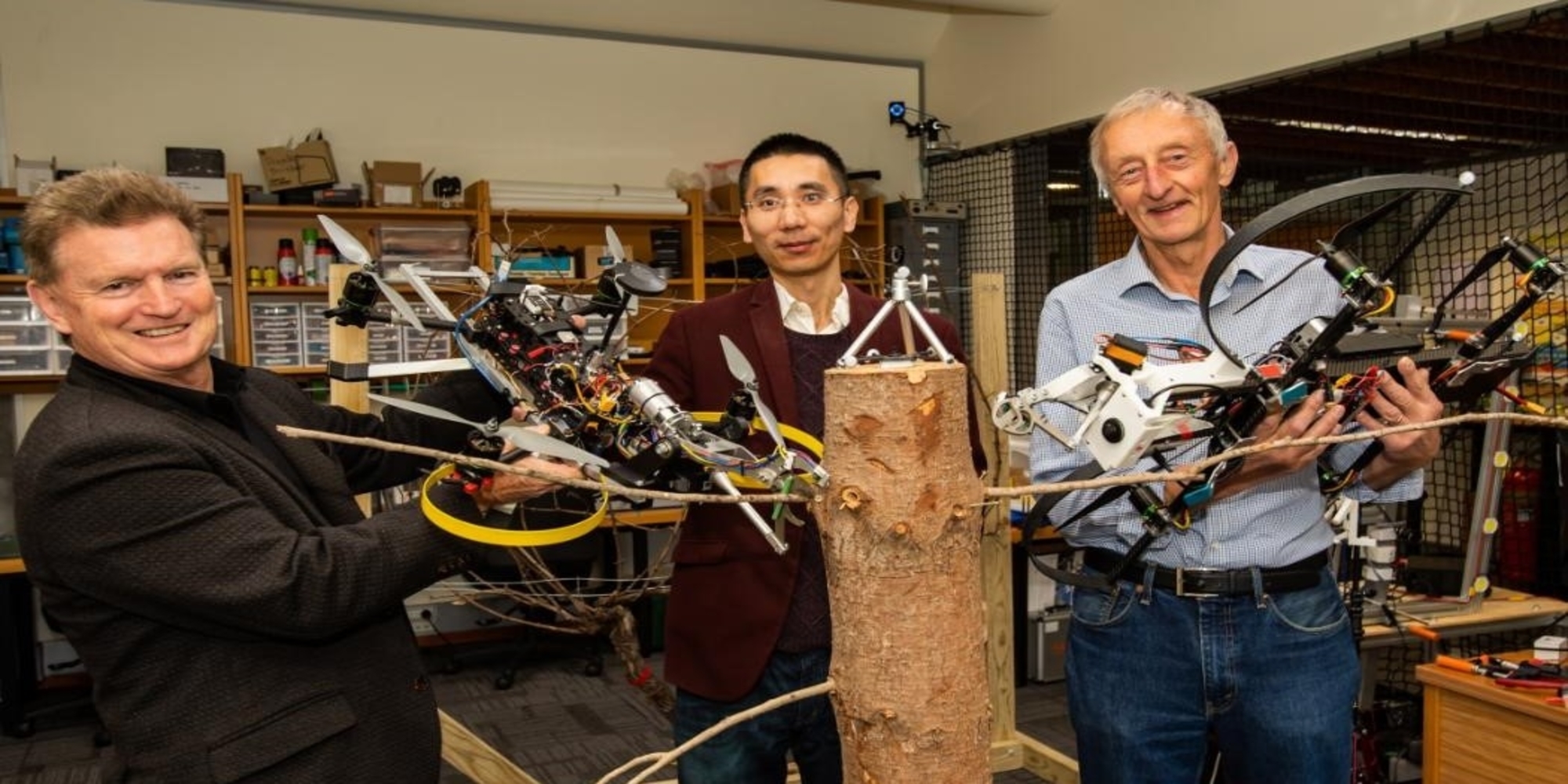 Beyond surveying and inspection: Teaching drones to use precision tools