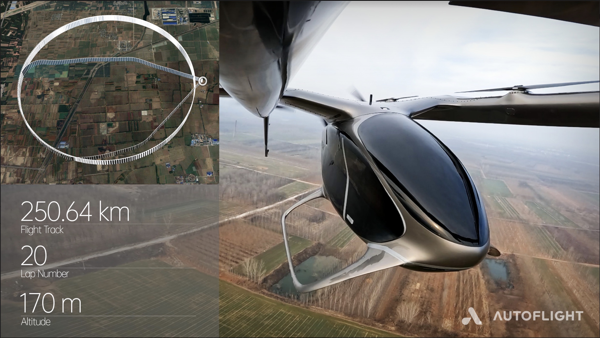 AutoFlight's Prosperity I air taxi sets new eVTOL distance record