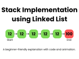 Stack Implementation Using Linked List Learn Stack In Dsa With Js C