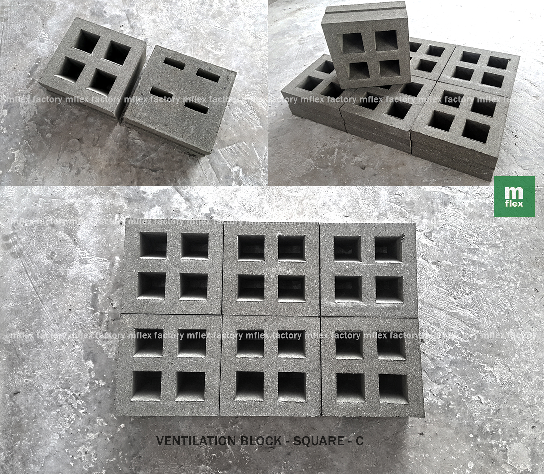 VENTILATION BLOCK มิติที่แตกต่างของอิฐบล็อกช่องลมรูปแบบใหม่ กันฝน และ ...