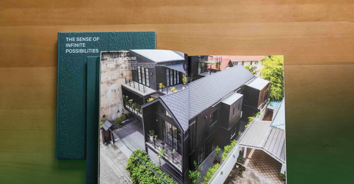 The Sense of Infinite Possibilities สถาปัตยกรรมบันดาลใจจากวัสดุทดแทนไม้ ...