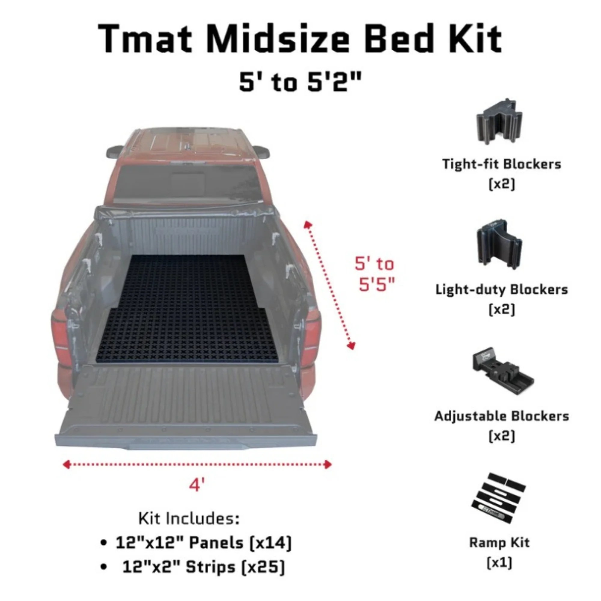 Düha Sliding Truck Bed System Tmat Vehicle Cargo Management