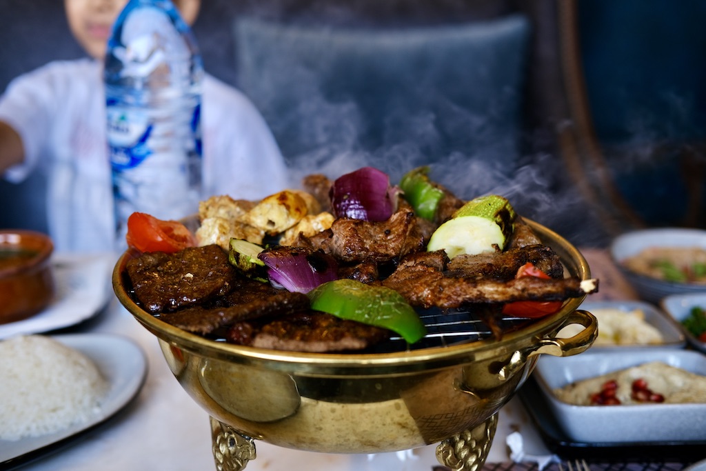 Mix Grill Cairo – lamb chop, beef liver, shish tawook, lamb kebab, lamb ...