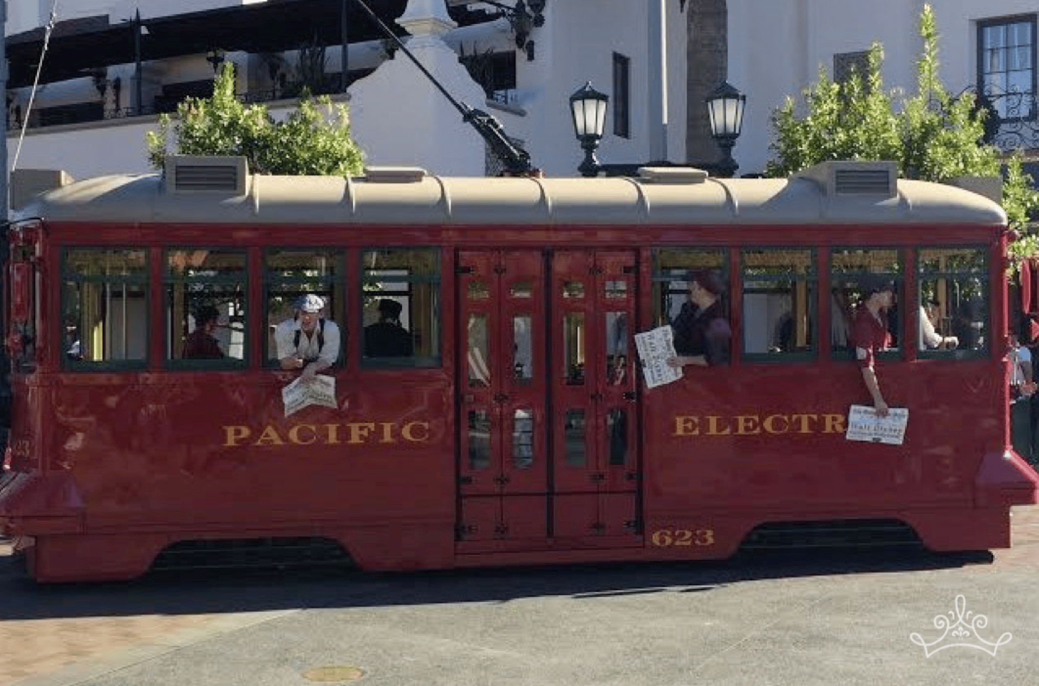 Red Car Trolley in California Adventure's Buena Vista Street