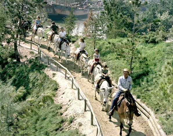 The Pack Mules in Disneyland's Frontierland [CLOSED]