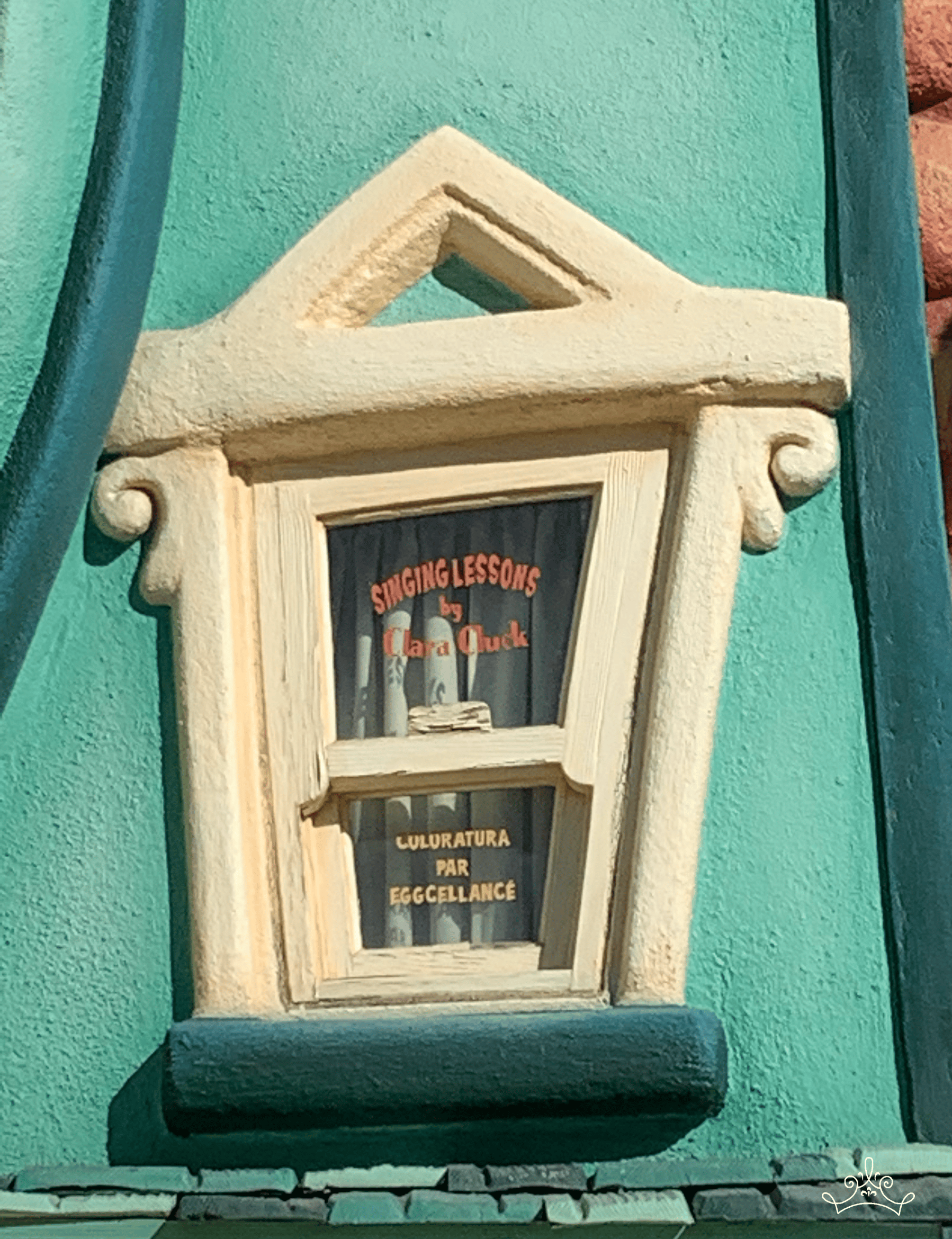 Toontown Windows - Duchess of Disneyland