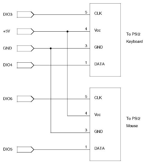Ps2 Keyboard To Usb Wiring Diagram