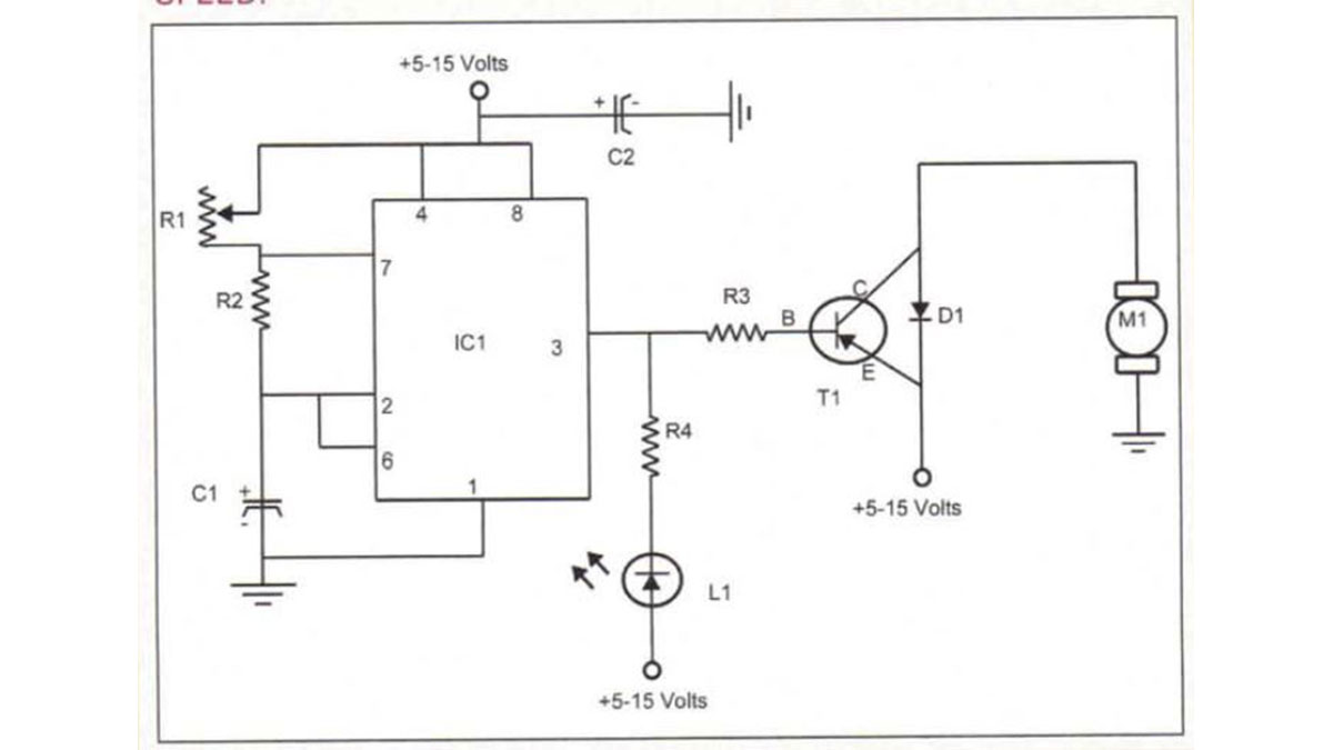 Dc Motor Controller Circuit