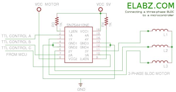 Bldc Motor Driver Schematic