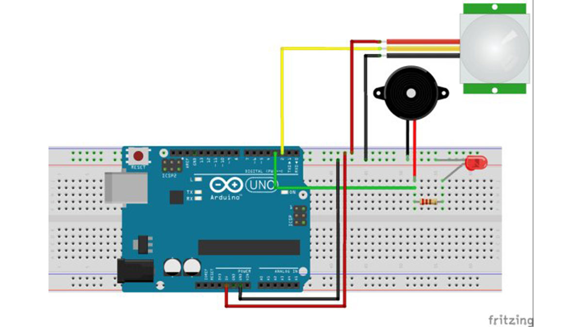Circuit Diagram Of Passive Infrared Sensors