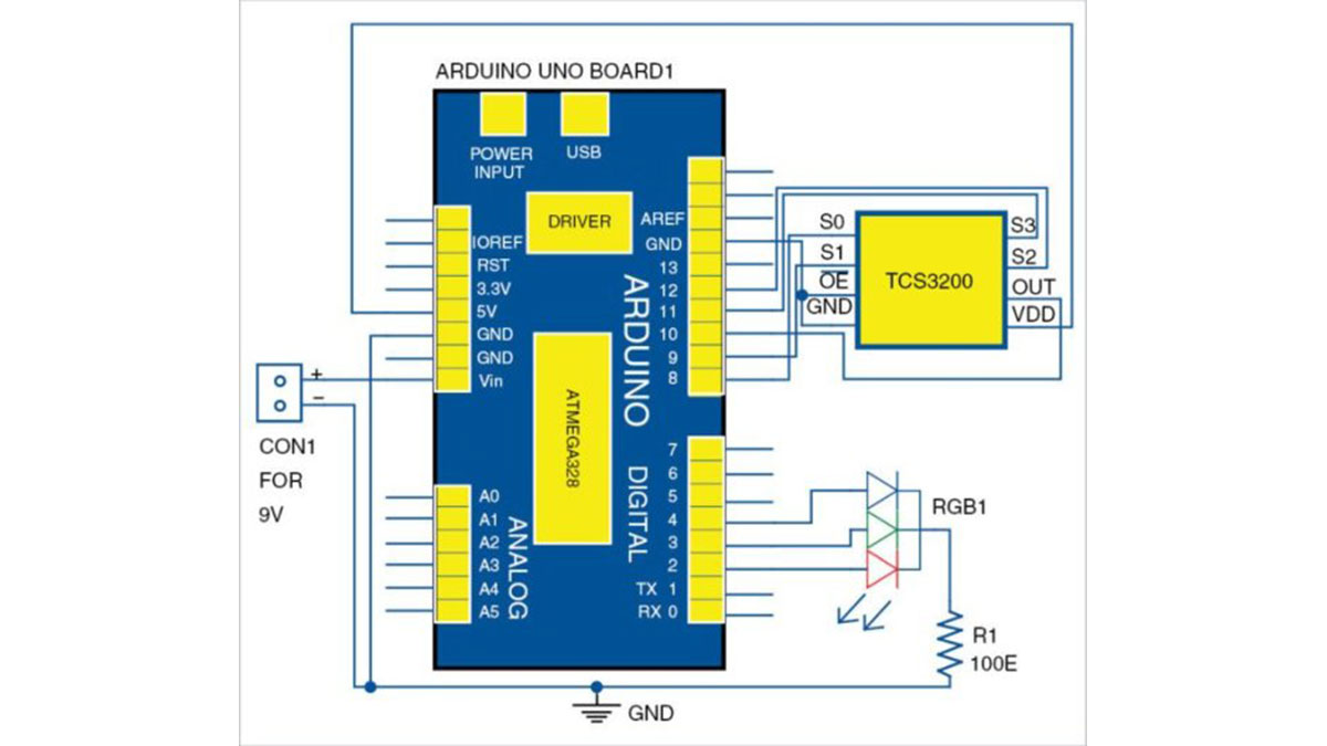 Arduino Uno Atmega328 Circuit Diagram