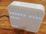 Animated Word Clock Arduino Powered Typography Timepiece