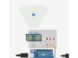 Ultrasonic Distance Sensor In Arduino With Tinkercad Duino