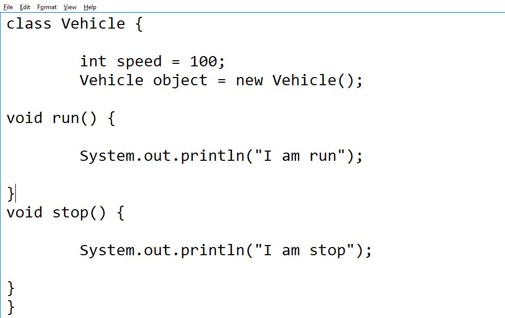 How To Use Classes In Java Object Methods And Variables