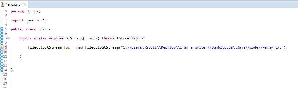 How to Write to a File in Java - Dumb IT Dude