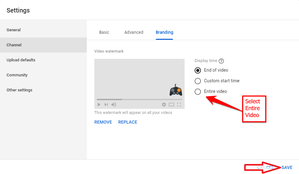 How to Add a Branding Watermark Logo on your Youtube Channel