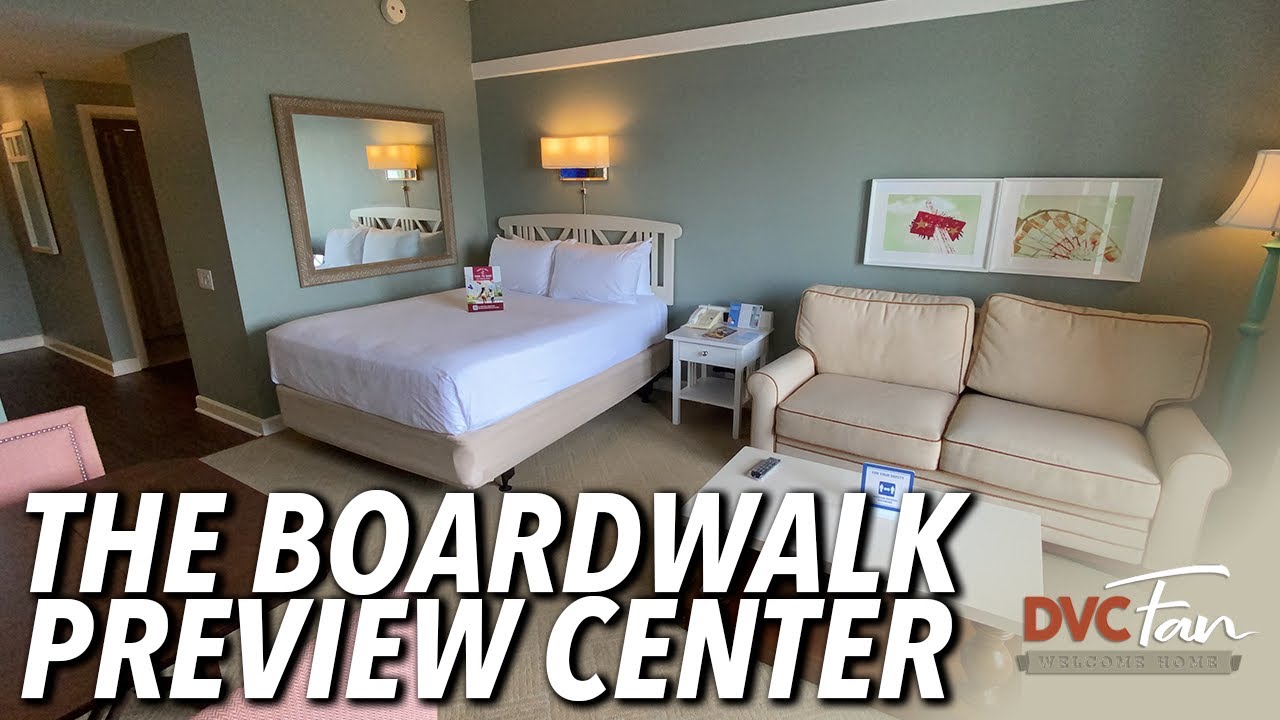 Deluxe Studio and 1-Bedroom Villa at The BoardWalk Preview Center - DVC Fan