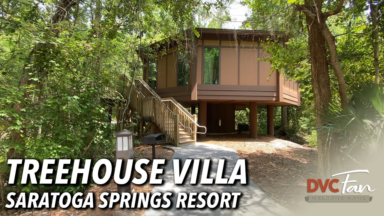 Staying in a Treehouse at Disney World! | Treehouse Villa Tour at ...