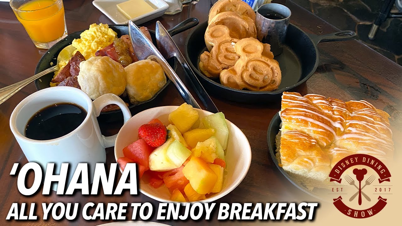 'Ohana All You Care to Enjoy Breakfast at Disney's Polynesian Village ...