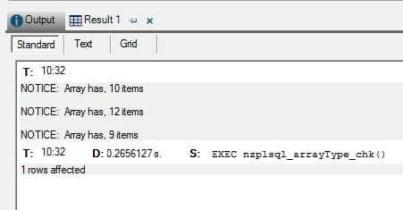 Netezza Stored Procedure ARRAY Variables and Examples - DWgeek.com