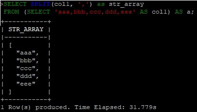 Snowflake Split String on Delimiter-Functions and Examples - DWgeek.com