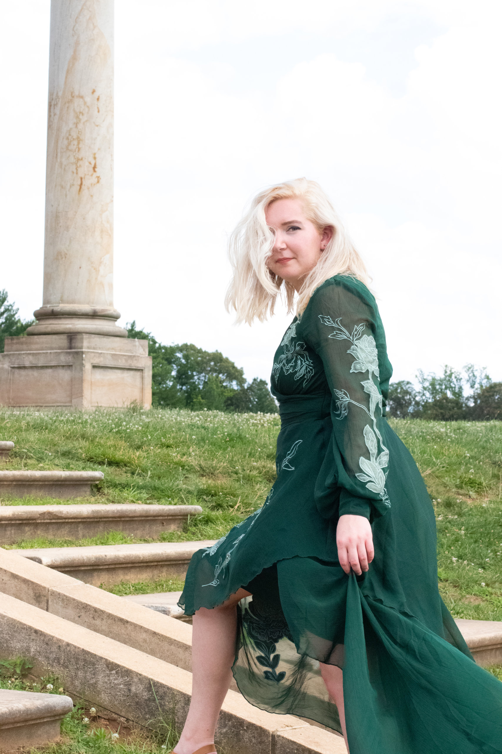 Washington DC Greek Goddess Summer Photo Shoot - Dylan in the Details