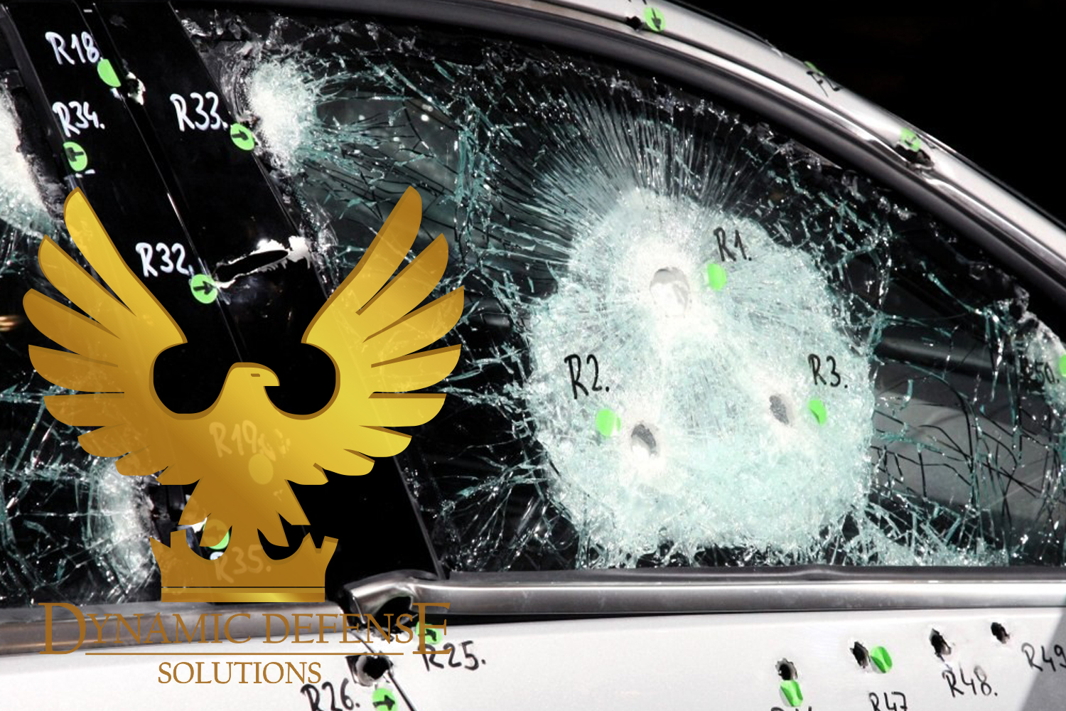 Bulletproof Safety Glass for Armored Cars and vehicles