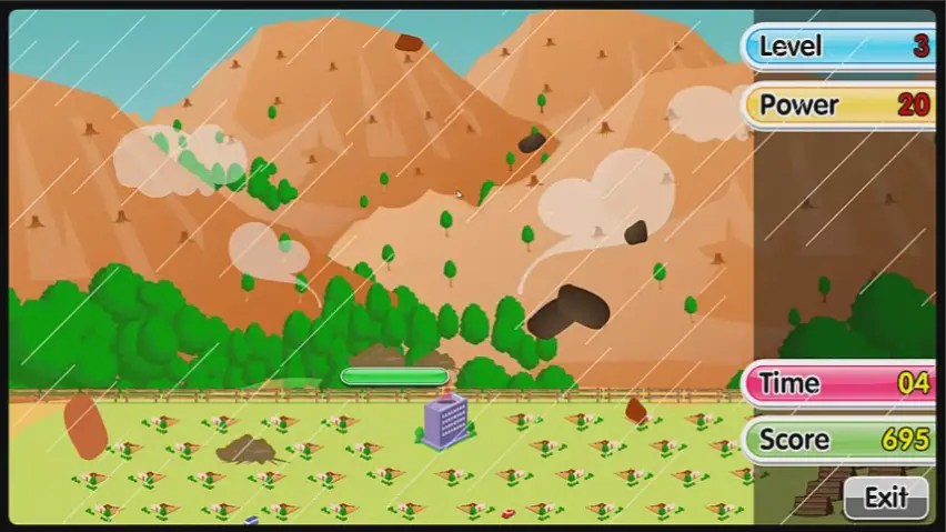 2D game Landslide | Dynamicwork.co.,ltd