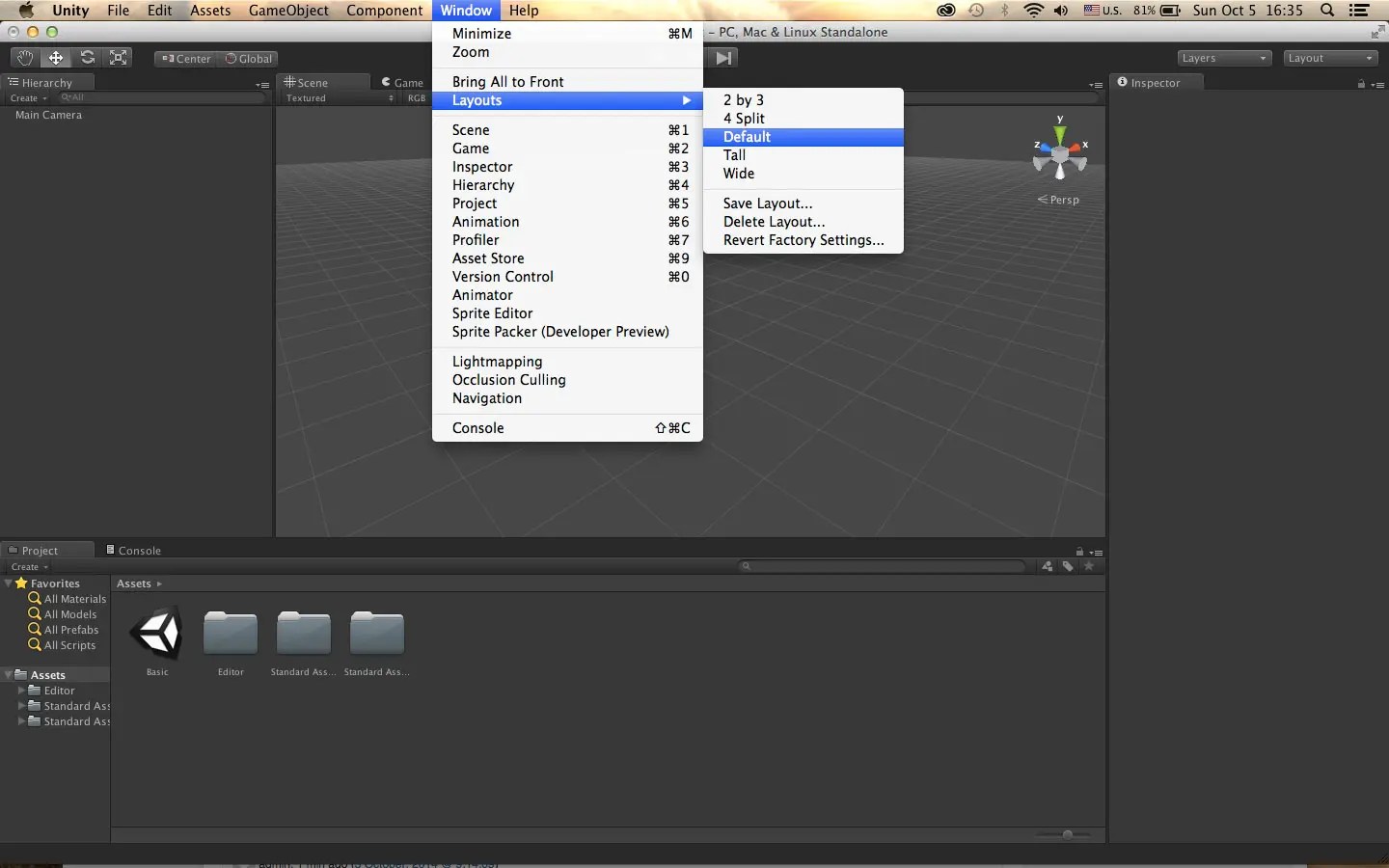 Unity เบื้องต้น – การ Set Project และการปรับแต่ง Interface ของ Unity | Dynamicwork.co.,ltd