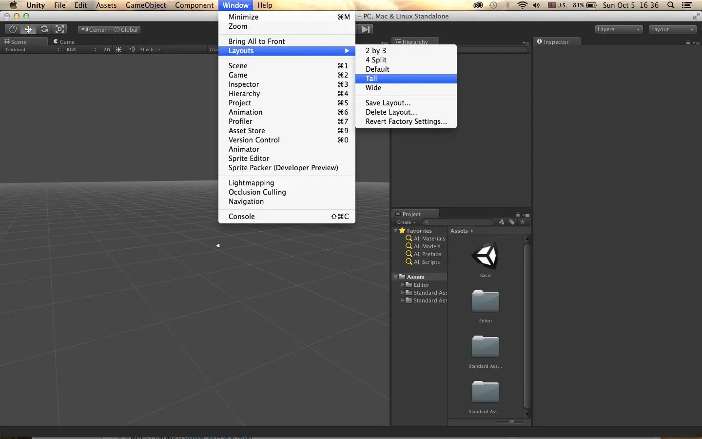 Unity เบื้องต้น – การ Set Project และการปรับแต่ง Interface ของ Unity ...