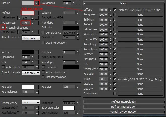 VrayMtl setting Tutorial | Dynamicwork.co.,ltd