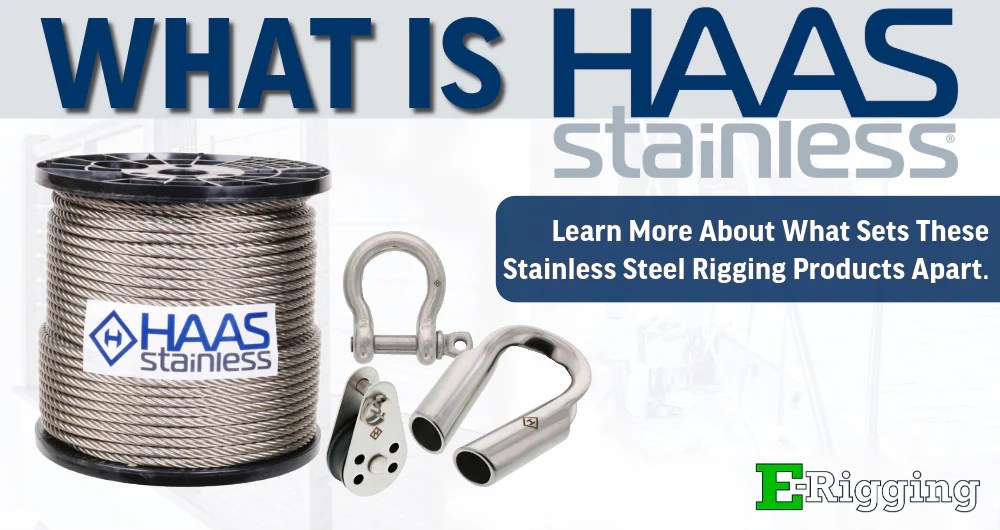 Haas Stainless Versatile Rigging Solutions At E Rigging Shop Now