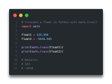 Python Truncate A Float 6 Different Ways Datagy