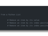 Remove An Item From A Python List Pop Remove Del Clear Datagy