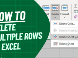 How To Delete Multiple Rows In Excel Earn Excel